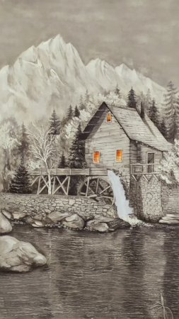 Ожившая фреска из декоративной штукатурки АРТ-СКАЛА ❤ #ремонт #вау #интерьер #фрески #красота