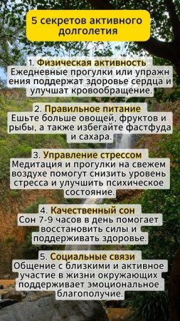5 секретов долголетия: Откройте тайны здоровой и долгой жизни!