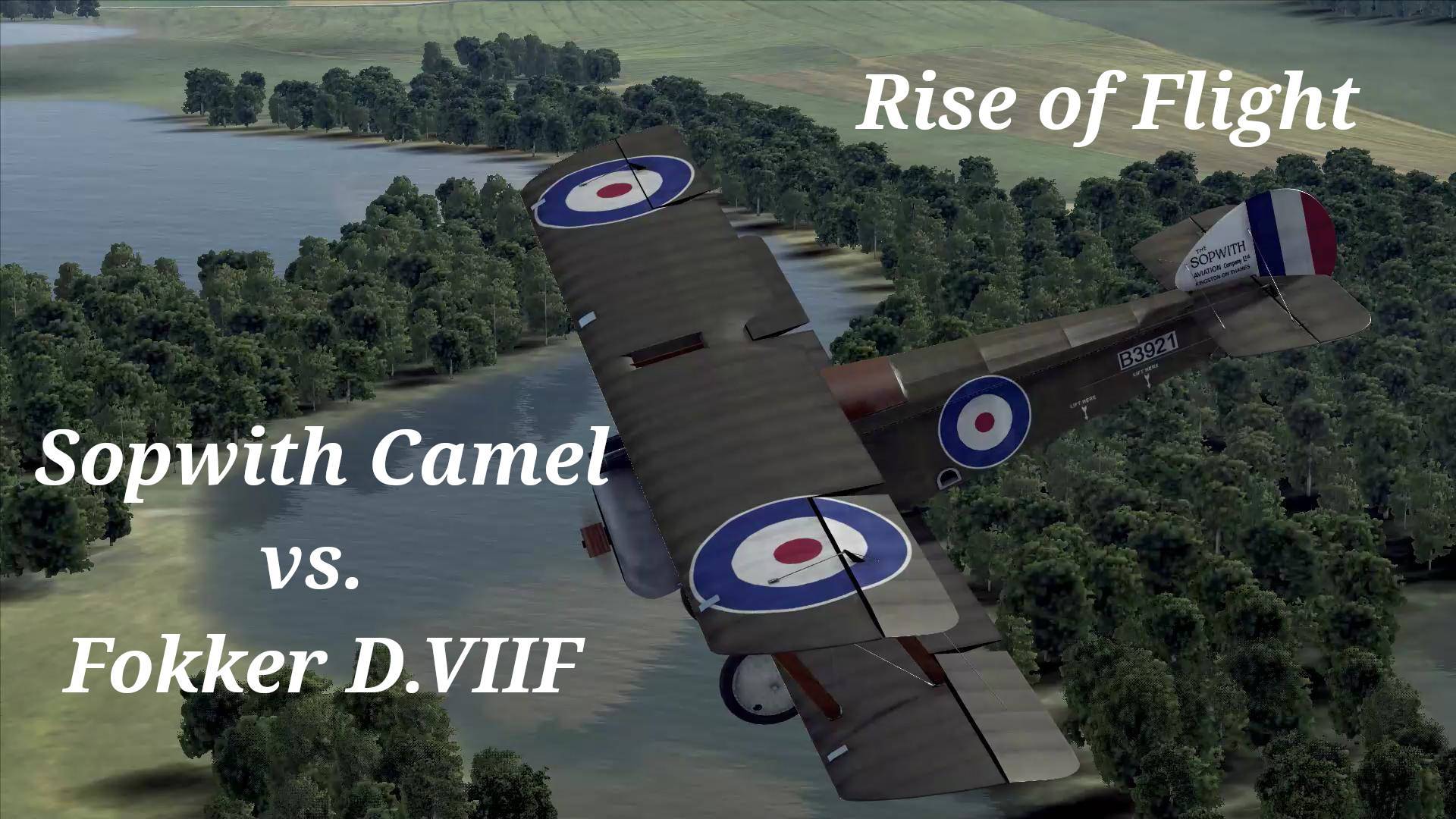 Rise of Flight: Sopwith Camel vs. Fokker D.VIIF