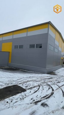 Компания "Опора" завершила строительства современного складского комплекса площадью 1392 м²