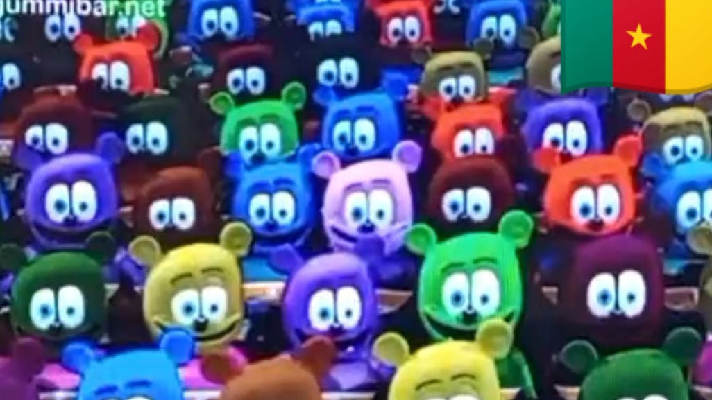 GOAL GUMMY BEAR CAMERUN