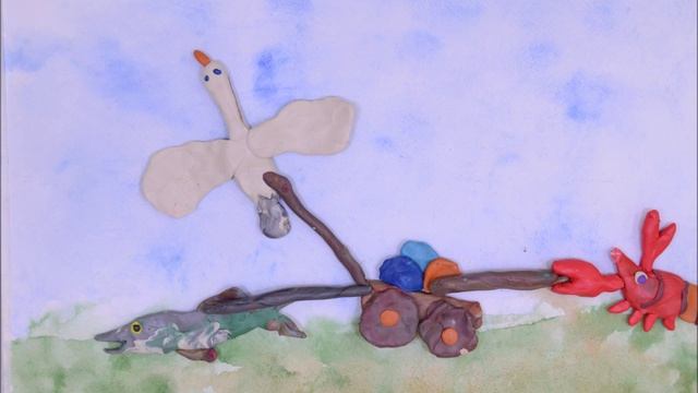 "Лебедь рак и щука" Иван Андреевич Крылов