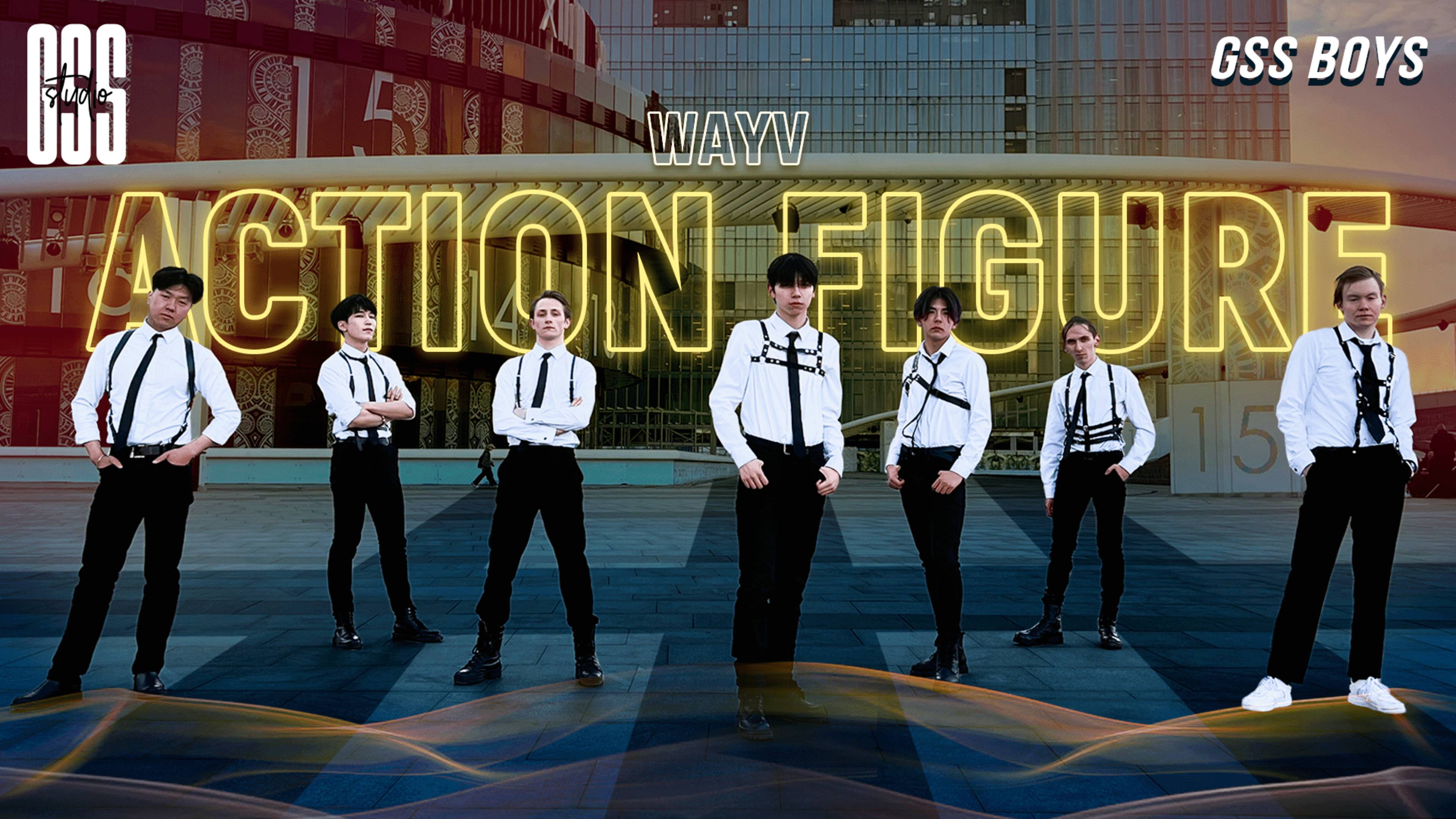 [K-POP IN PUBLIC | ONE TAKE] WayV - Action Figure by GSS Boys Russia