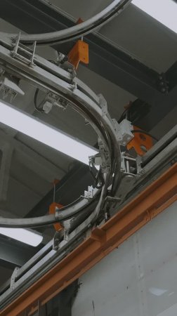 Конвейер Power and Free разработанный и произведенный в России