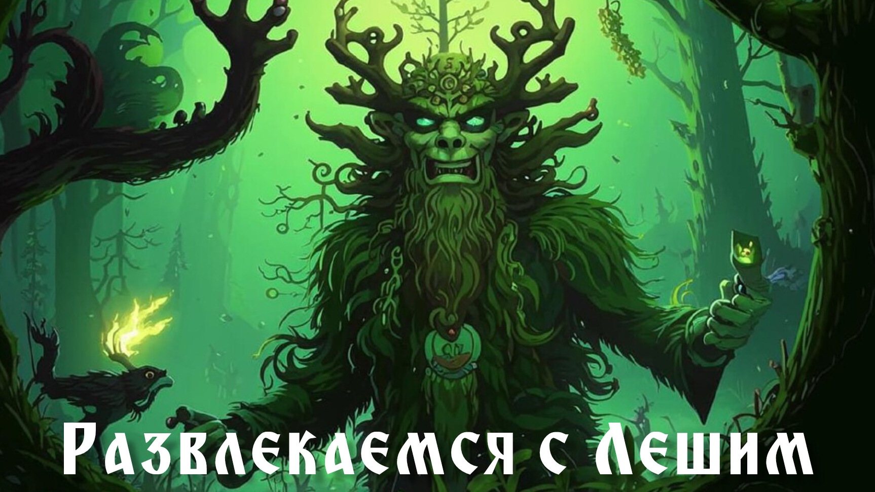 Развлекаемся с Лешим | Василиса и Баба Яга #3