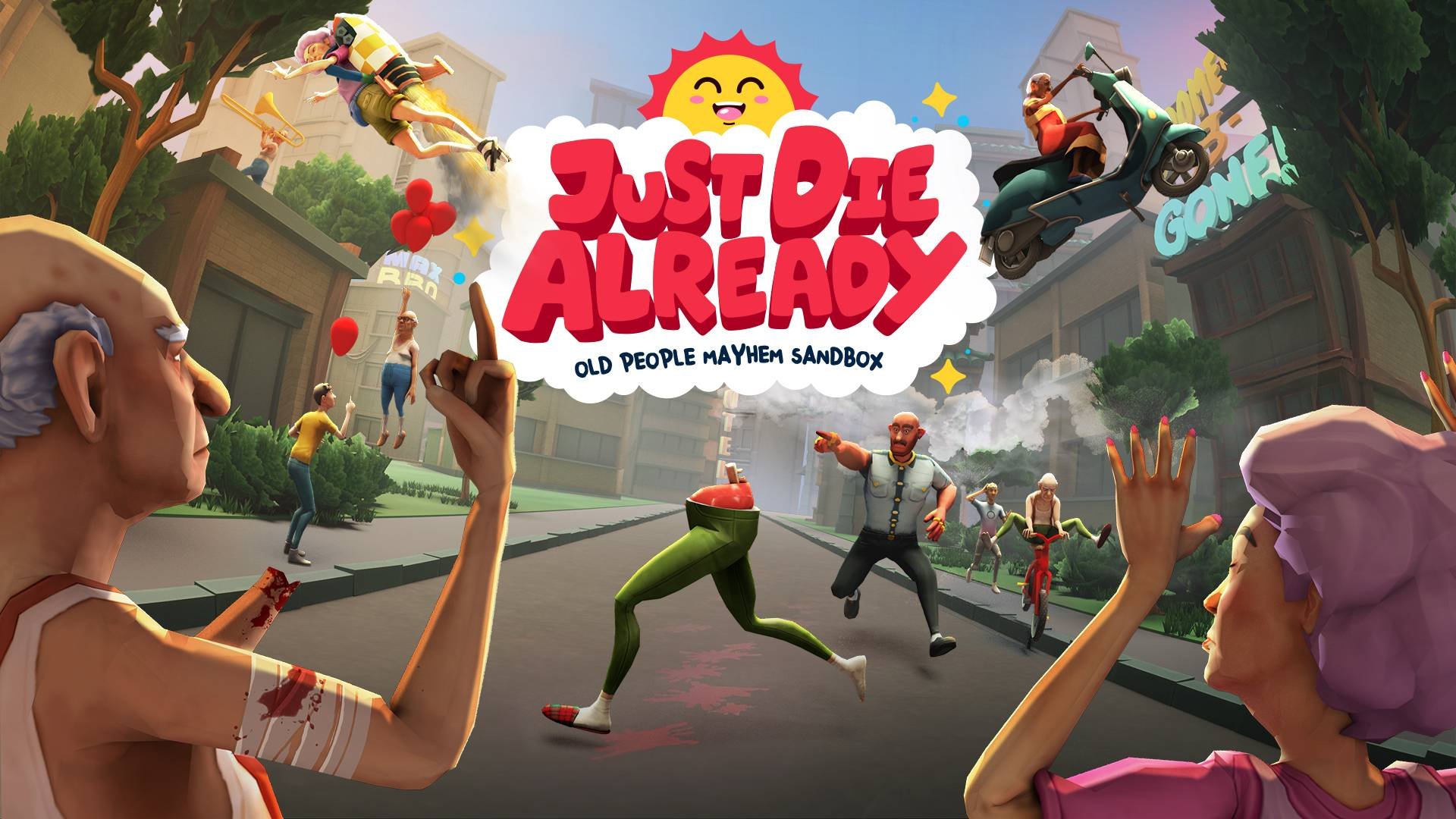 Just Die Already Старики рулят ! Вместе с Алексом . 18+