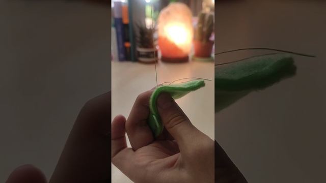 Лягушка из фетра🐸