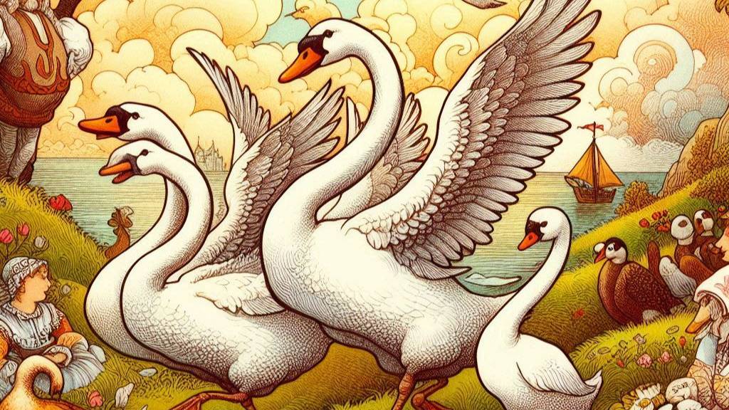 Сказка Гуси-лебеди