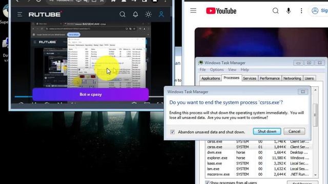 windows 7 bsod comdows vm 3.0 sound P12 - смотреть видео онлайн от «channel34434354» в хорошем ...