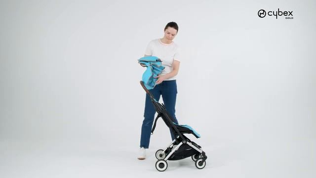 Как прикрепить ткань к сиденью коляски ORFEO CYBEX