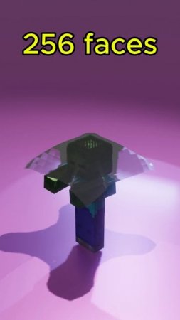 Симуляция ткани от 1 грани до 4096 граней в Blender 3D #clothsimulation
