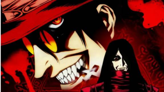 Хеллсинг - Война с нечистью_Hellsing  Opening  Creditless  HD - AI Upscaled