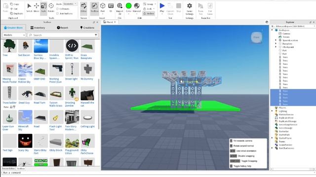 Делаем свой плейс в Roblox studio!  1 серия
