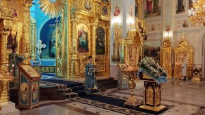 Стихиры праздника на "Господи воззвах"  гл. 1-й. "Слава и ныне" гл. 6-й. Регент Екатерина Артюхова.