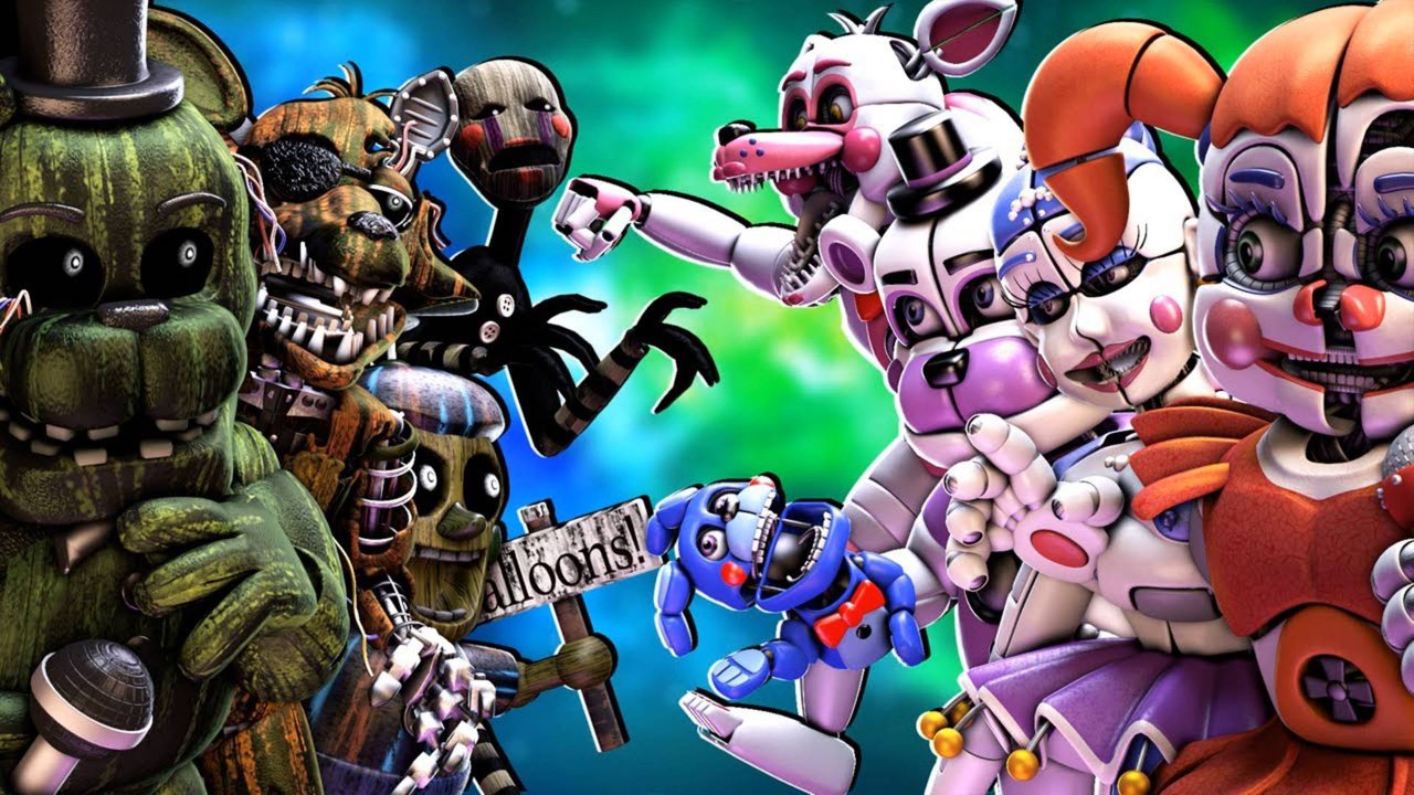 Phantom vs Sister Location [SFM FNAF]