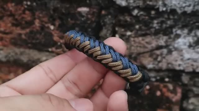 HOW TO MAKE SOLOMON COBRA VARIATION PARACORD BRACELET, PARACORD TUTORIAL, DIY.