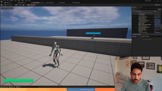 Smart Enemy AI  Part 10 AI Jumping  Nav Link  Tutorial in Unreal Engine 5 UE51080p