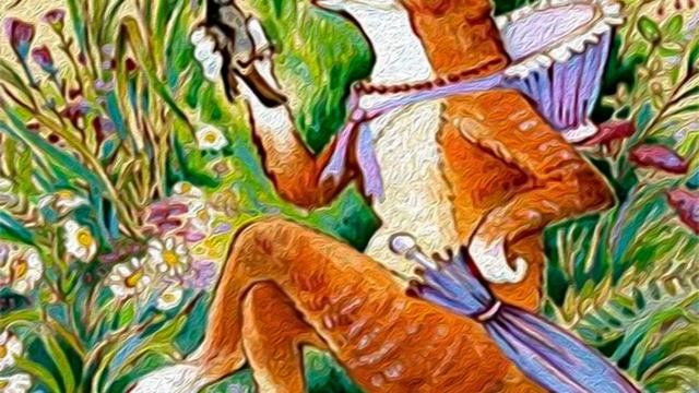 Кошка и Соловей | И. А. Крылов