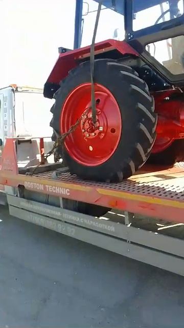Доставка НОВЫЙ трактор МТЗ 82.1 в Агросалон г. Волгоград, Boston Logistic