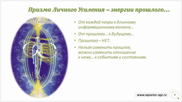 Прошлое. Инструкция пользования к Энергетической Анатомии.