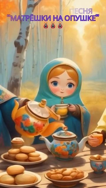 Колыбельная песня «Матрёшки на опушке»_Колыбельная для малышей 🌙