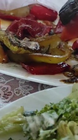 Баклажаны, перца, кабачок вкусно😋😋😋😋😋 Рагу