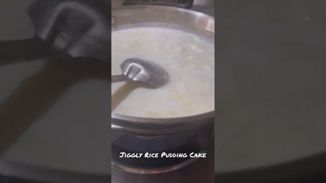 Jiggly Rice Pudding Cake | Kheer Cake