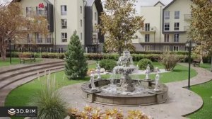 3D анимация загородной жизни в поселке Шевильи