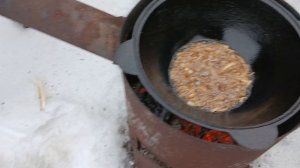 картошка мясо пиво в казане