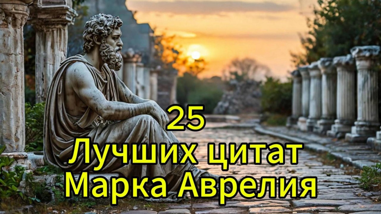 25 лучших цитат Марка Аврелия