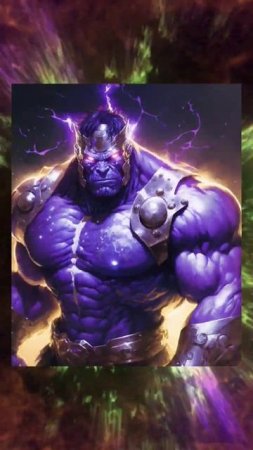 Thanos + Hulk Fusion - Mash Up Heroes. Veja a fusão do Thanos com o Hulk Marvel