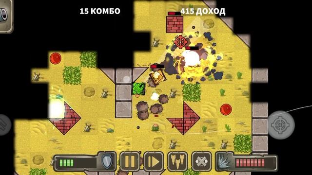 НОВЫЕ ЛОКАЦИИ И ВРАГИ! |Awesome Tanks|Прохождение #2