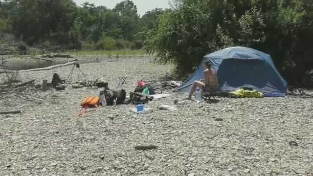 река Авакумовка. Приморский край. Июль 2018