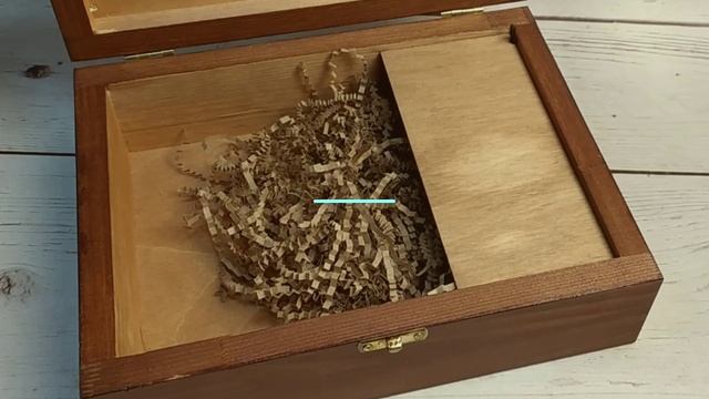 Музыкальная АУДИОшкатулка с мелодиями, С ДНЁМ РОЖДЕНИЯ средний 25х19х7,5см