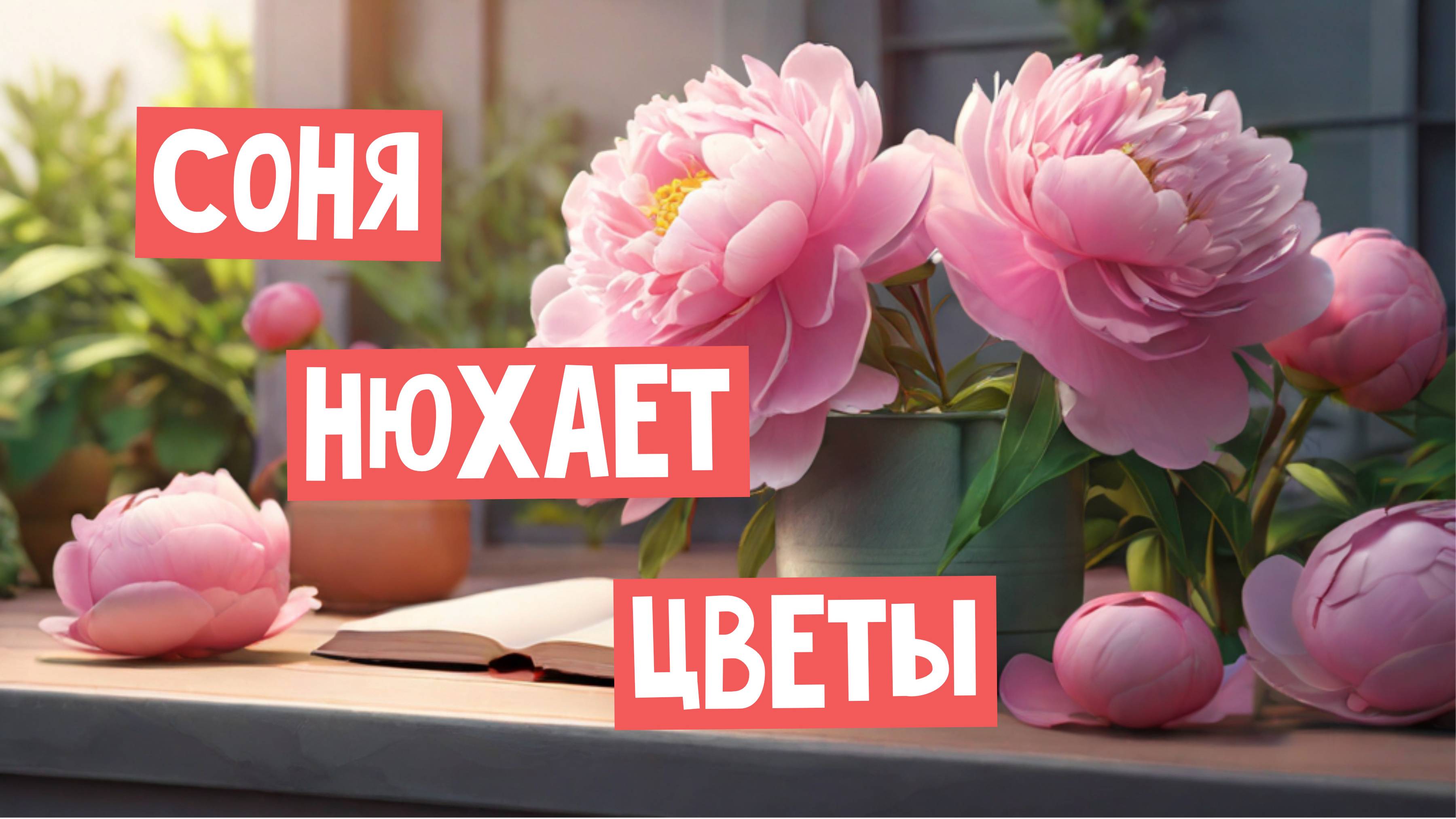6. 🐶 Собачка Соня и Цветы 🌹 ч.6