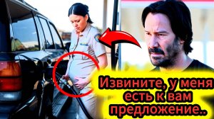 КИАНУ РИВЗ ПОМОГАЕТ БЕРЕМЕННОЙ ЖЕНЩИНЕ НА ЗАПРАВКЕ - ПОРАЗИТЕЛЬНЫЙ ПОСТУПОК!