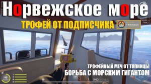 Трофейный Меч • Видео от подписчика • Крутые свечки • Норвежское Море • Русская Рыбалка 4