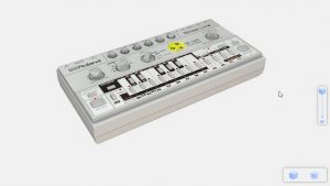 Модель басового синтезатора Roland V6
