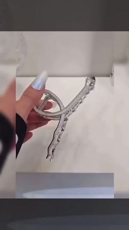Metal Snake Hair Clip