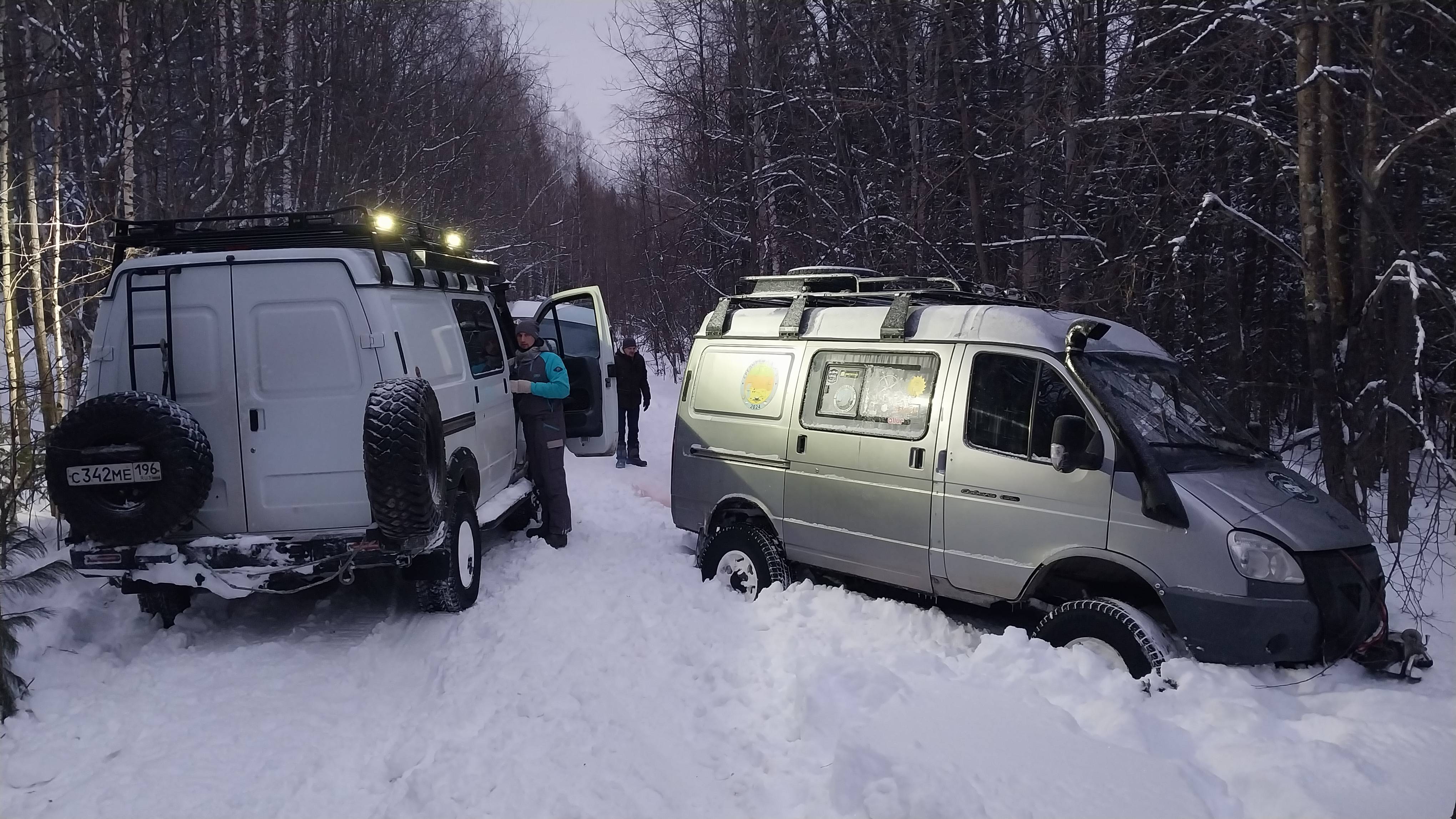 Неудачная попытка пробиться на гору Старик Камень 18 января 2025г.