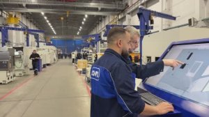 Российский станкостроительный завод "Саста" - рабочие моменты, февраль 2025