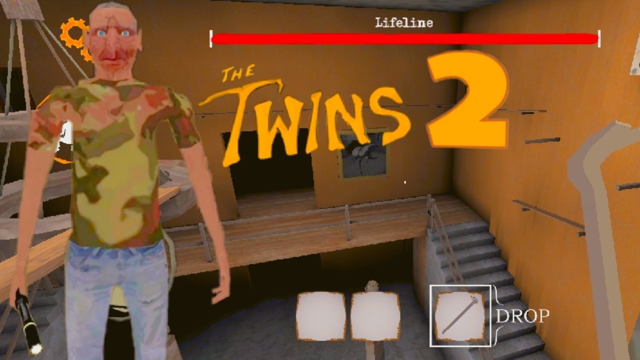 Опять играю в игру  The Twins.