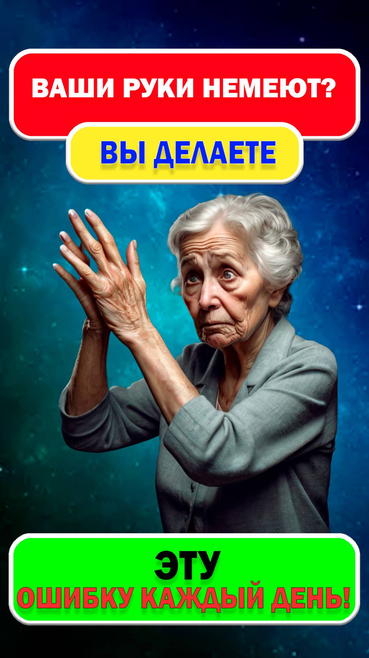 Причины онемения рук и ног? Потому что вы никогда не делали этого.