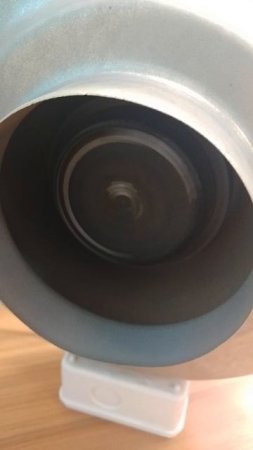 Работа регулятора скорости CTY1.8 с канальным вентилятором CK100