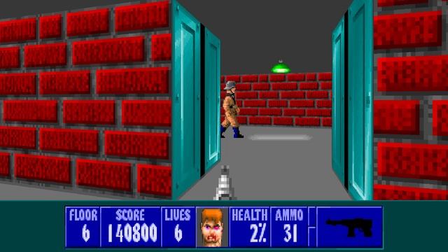 Wolfenstein 3D (1992) эпизод 1