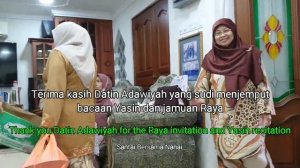 Pertemuan semula selepas lebih dua tahun (Reunion after over two years)
