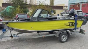 Girgis 440 Fish. Обзор и отгрузка лодки в Балаково