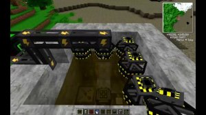 Minercaft [cz] - Voltz Tutorial 1 - Jak postavit reaktor - Fission reactor, Control rod, Energy cub
