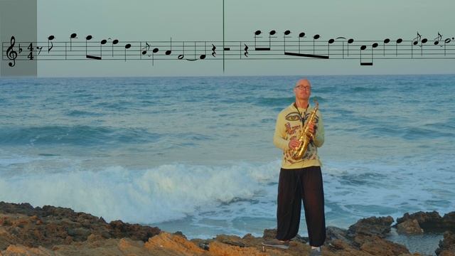 Syntheticsax - Only Together (Ноты для саксофона альт) Органик хаус на саксофоне - уроки игры
