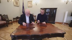 Подписание соглашения между Союзом театральных деятелей и Союзом архитекторов России